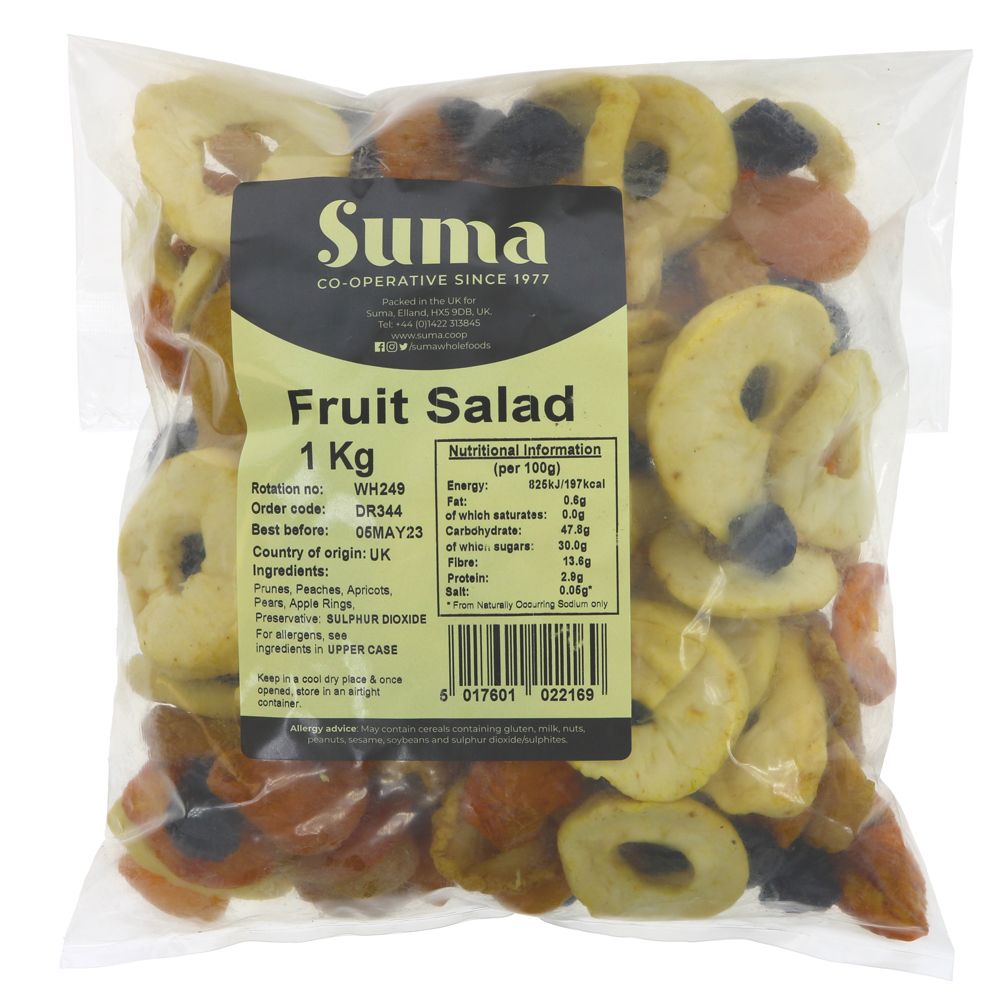 Suma Bagged Down Fruit Salad 1kg – SuperfoodUK