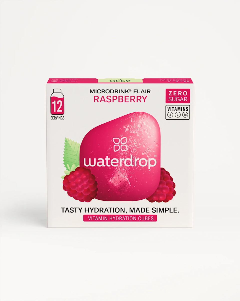 Waterdrop Raspberry Microdrink 12 Capsules – SuperfoodUK