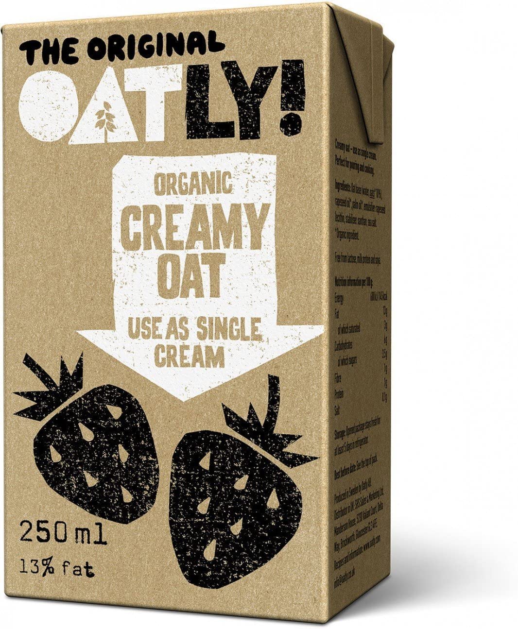 Oatly Creamy Oat Drink 250ml (Pack of 18) – SuperfoodUK