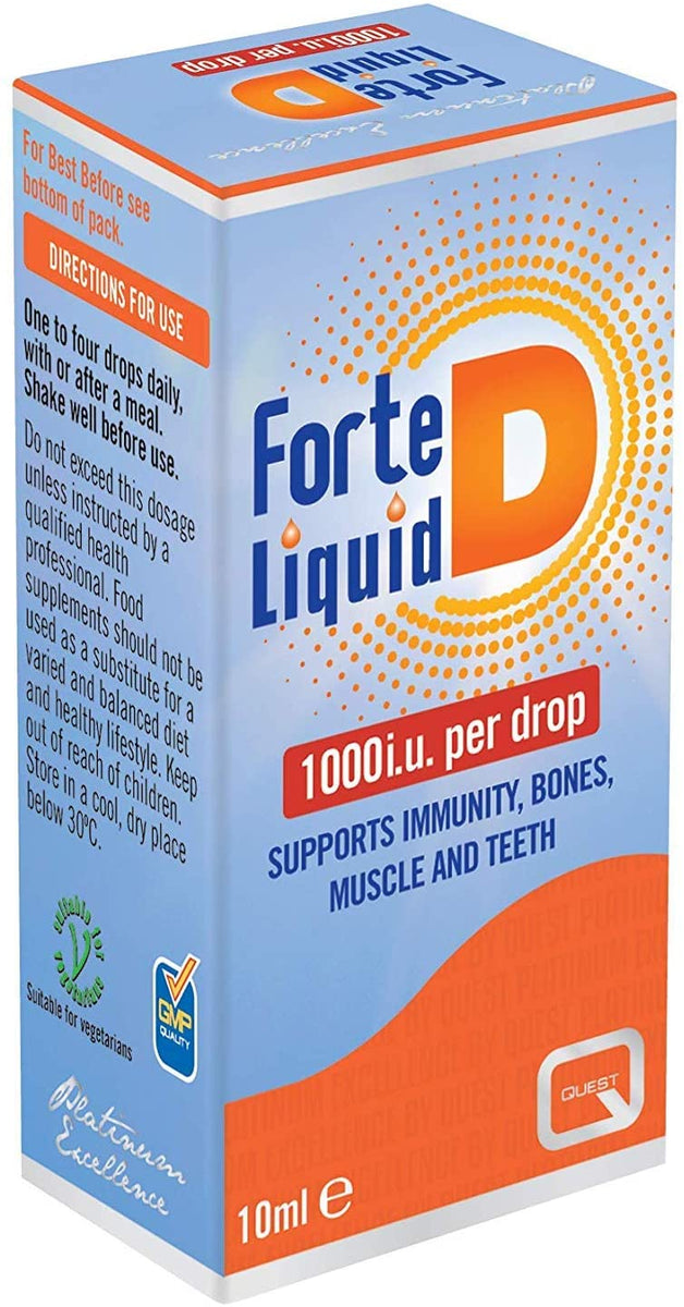 Quest Forte D 1000iu Liquid 10ml – SuperfoodUK