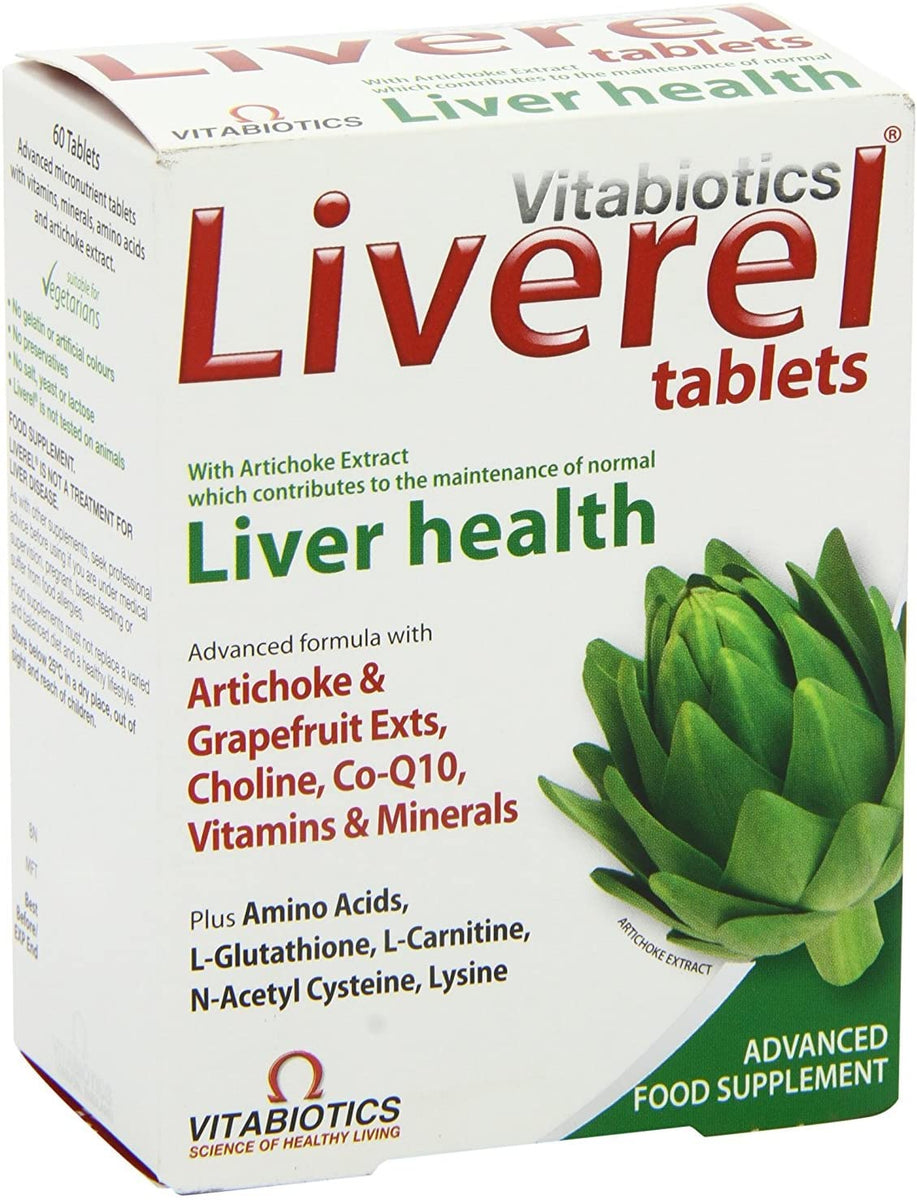 Vitabiotics Liverel Tablets 60s – SuperfoodUK