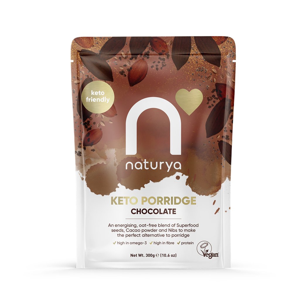 Naturya Keto Porridge Chocolate 300g – SuperfoodUK