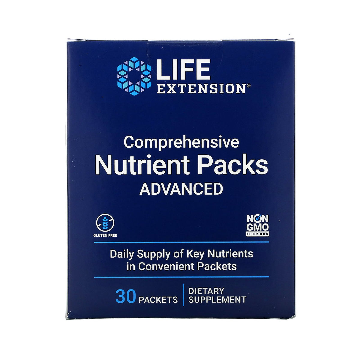 Life Extension Comprehensive Nutrient Packs Advanced - 30 packets ...